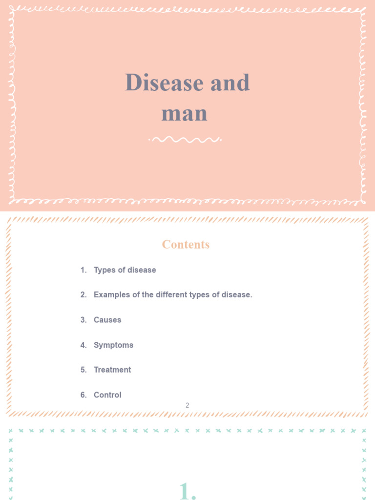 Disease and Man Bio Notes | PDF | Pathogen | Virus