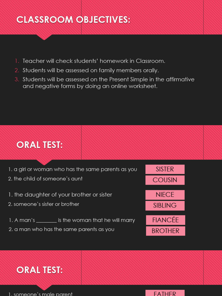 Unit 2 - Present Simple in The Negative Form | PDF | Stepfamily | Family