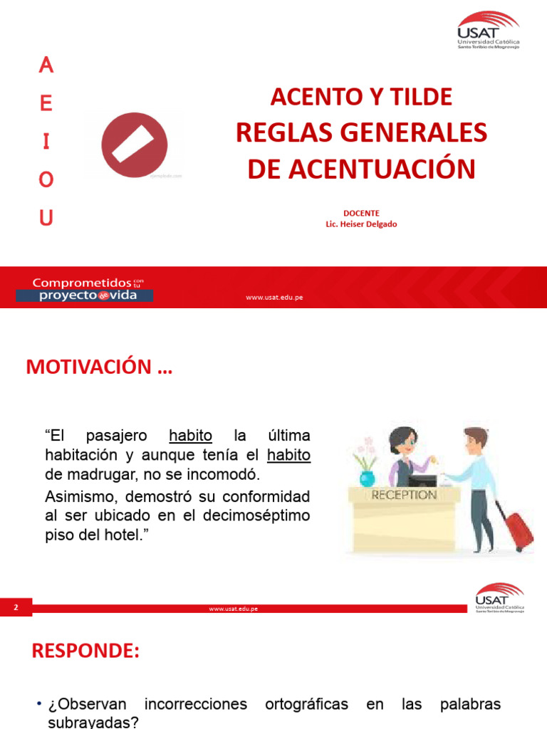 Reglas Generales de Acentuación | PDF | Comunicación humana | Idiomas