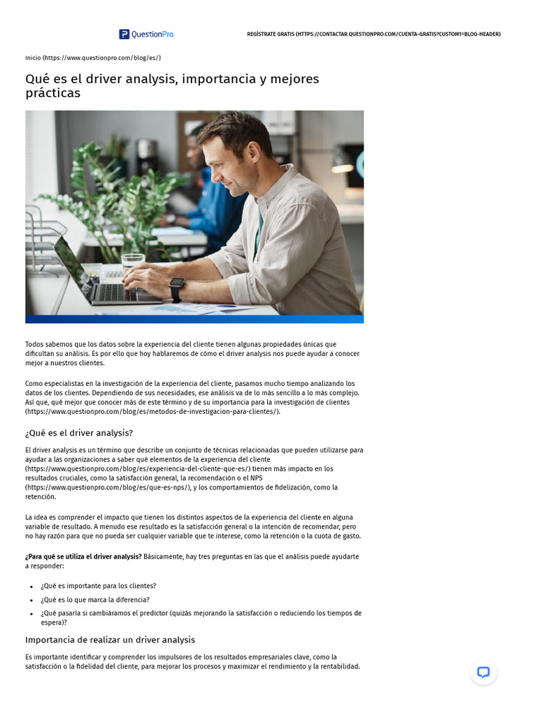 Qué Es El Driver Analysis Importancia Y Mejores Prácticas Descargar