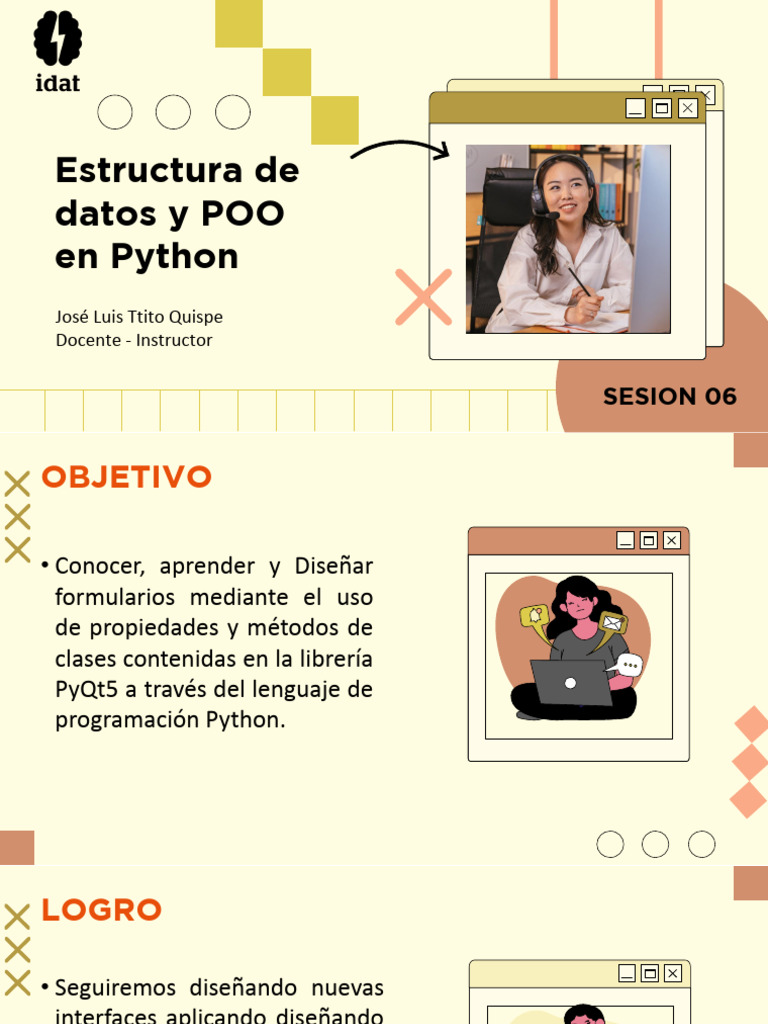 Interfaz Gráfica con PyQt5 en Python | PDF | Interfaces gráficas de usuario | Python (lenguaje ...
