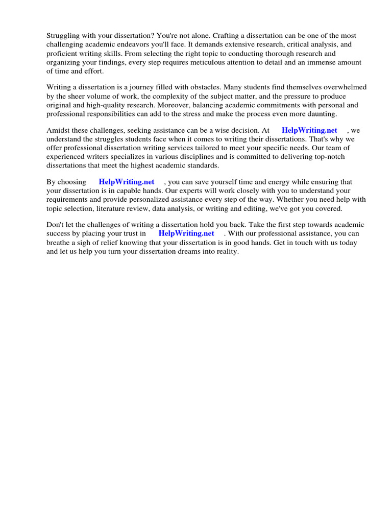 Thank You Note Dissertation | Download Free PDF | Thesis