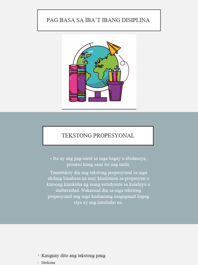 Abellera Tekstong-Propesyonal-Fil2 | PDF