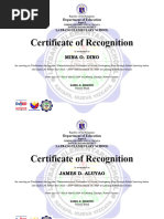 Certificate of DRRM | PDF