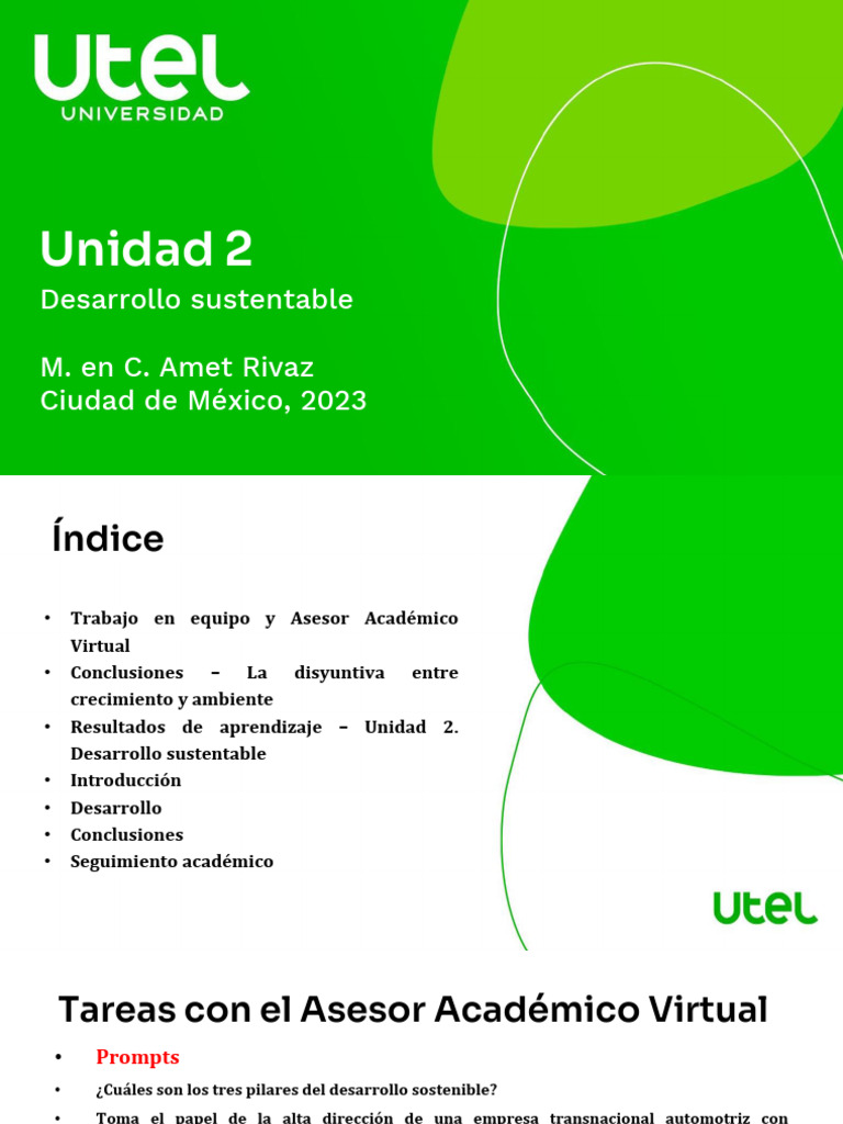 Open class 2 | PDF | Desarrollo sostenible | Sustentabilidad