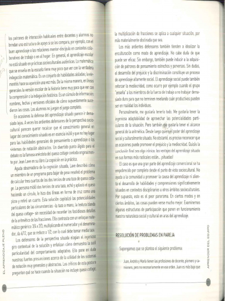 Perkins Aprendizaje Pleno - Cap. 6 - 4-6 | PDF