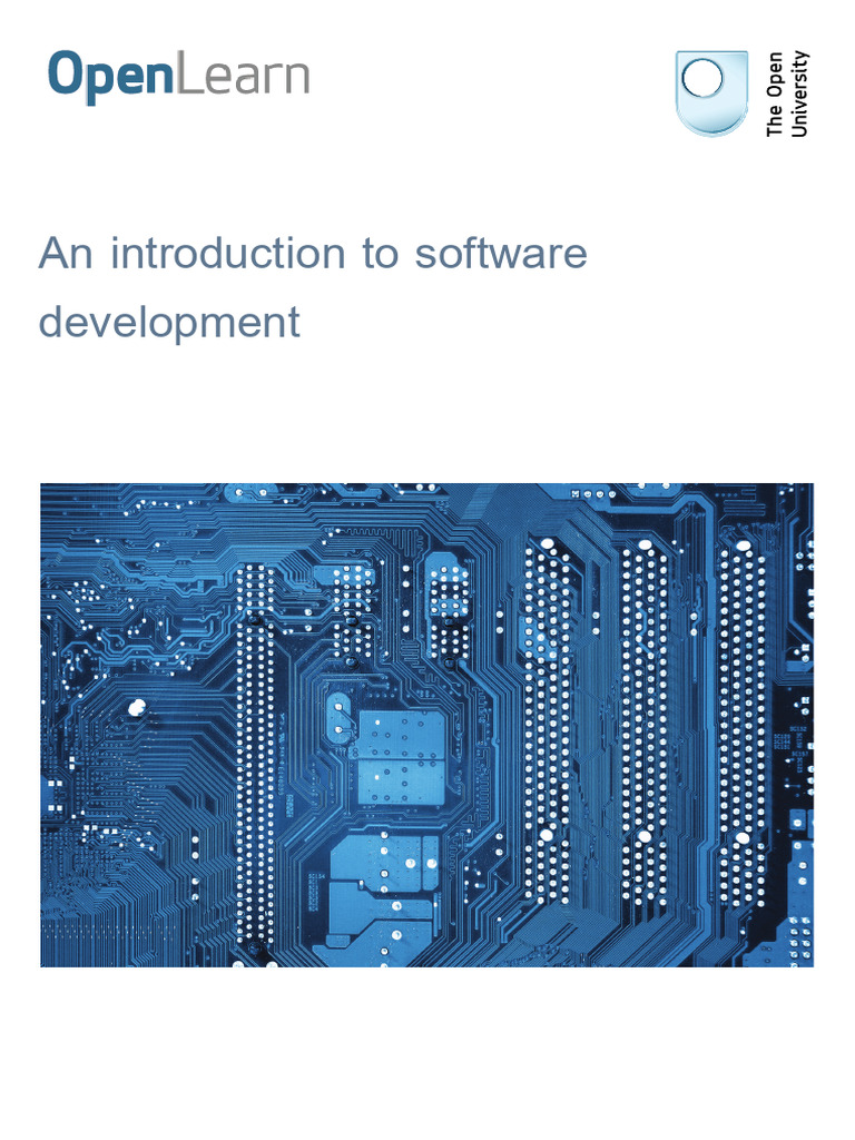 An Introduction to Software Development Printable | PDF | Conceptual Model | Software ...