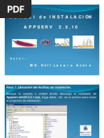 Manual Appserv | PDF