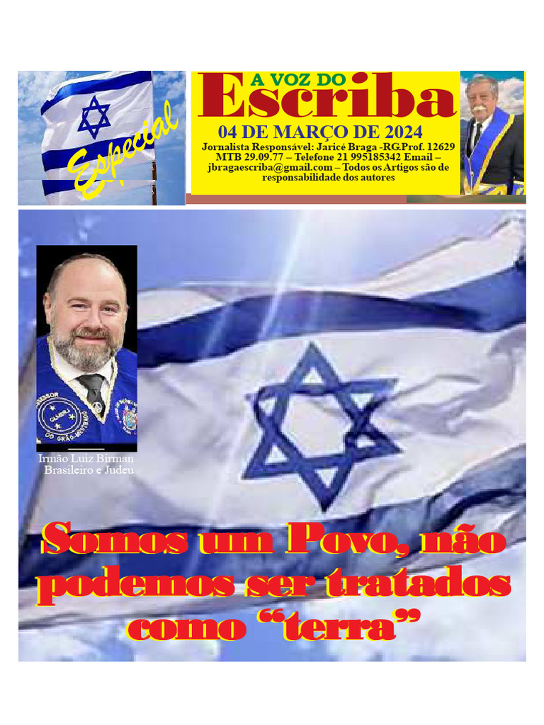 Escriba 4 Marco - Especial Israel | PDF | Israel | Política mundial