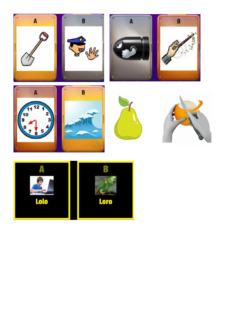 Pares Minimos L y R | PDF