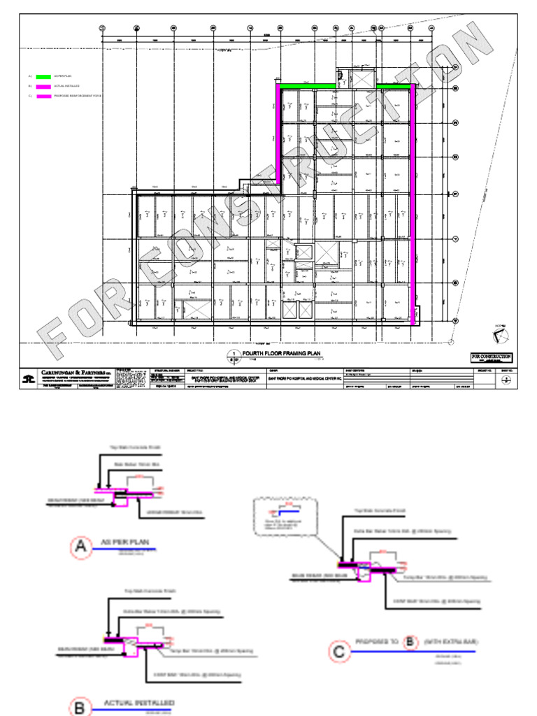 Ledge Beam Rebar Installation Details | PDF | Steel | Masonry