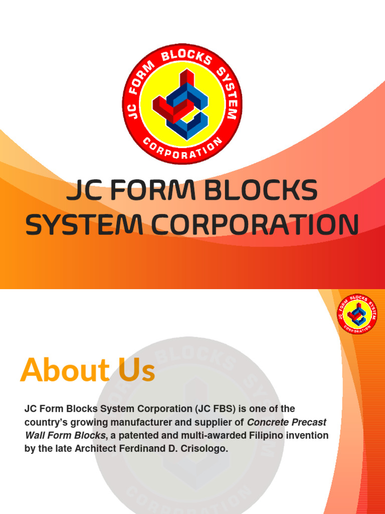 JC Blocks Company Profile | PDF | Precast Concrete | Concrete