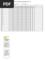 2025 Learner Attendance Register Template | PDF