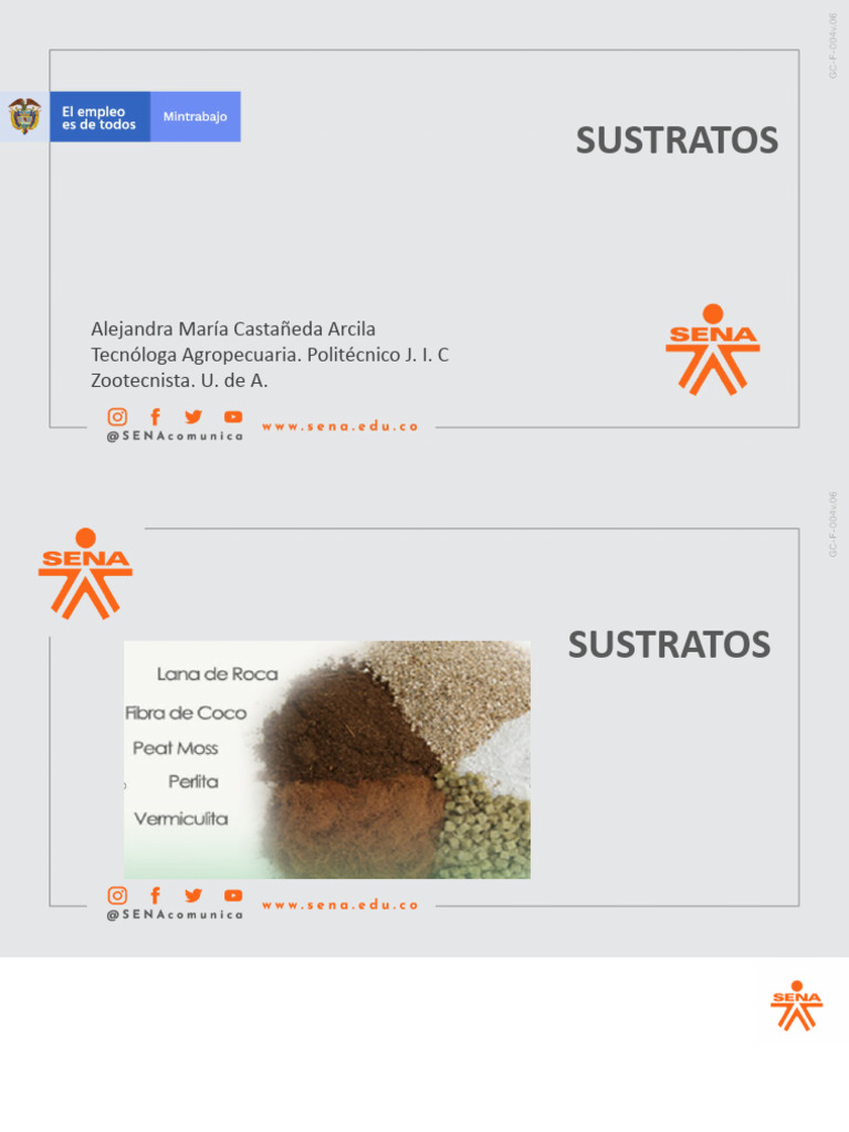 5. Sustratos | PDF | Agua | Suelo