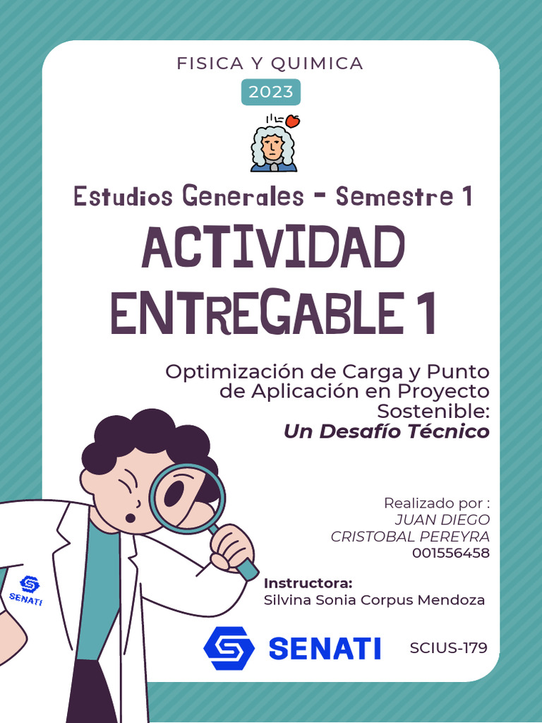Entregable 1: Física y Química 2023 | PDF | Fuerza | Peso