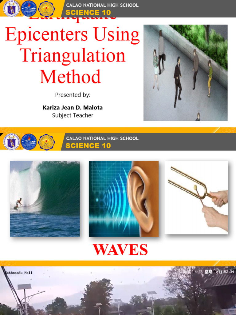 Earthquake Epicenters Using Triangulation Method | PDF | Earthquakes ...