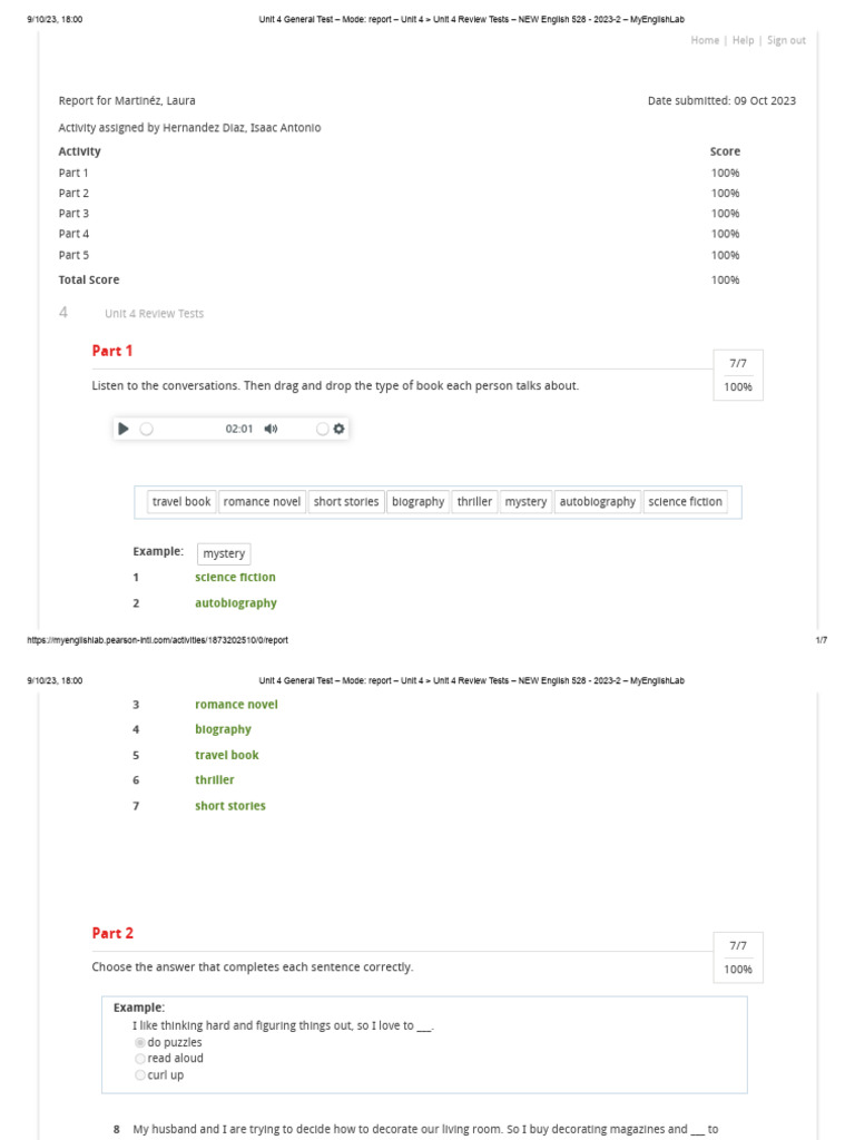 Test Unit 4 Level 5 Pdf