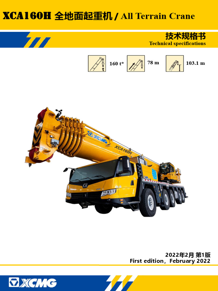 Grúa 160 Toneladas | PDF