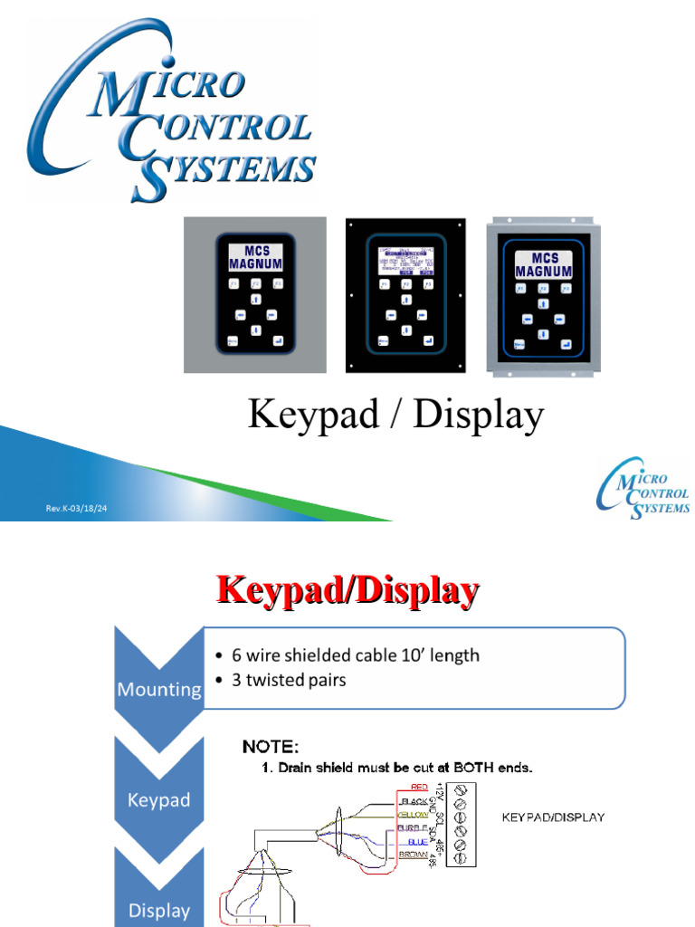 MCS Keypad and Display | PDF | Computer Network | Ip Address