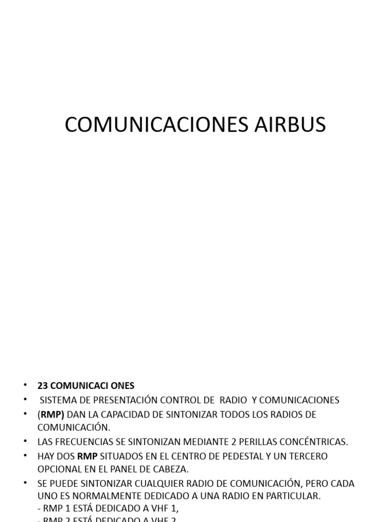 23 Commu Airbus | PDF
