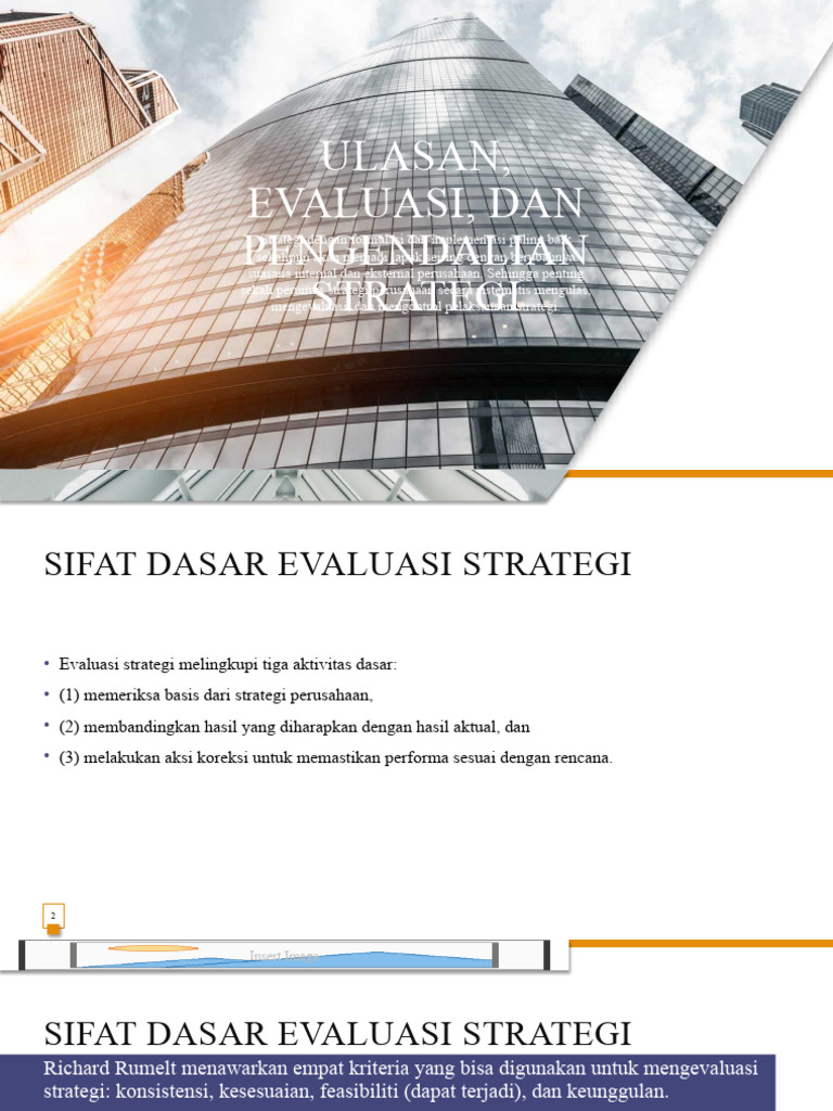 Ulasan, Evaluasi, Dan Pengendalian Strategi | PDF | Bisnis