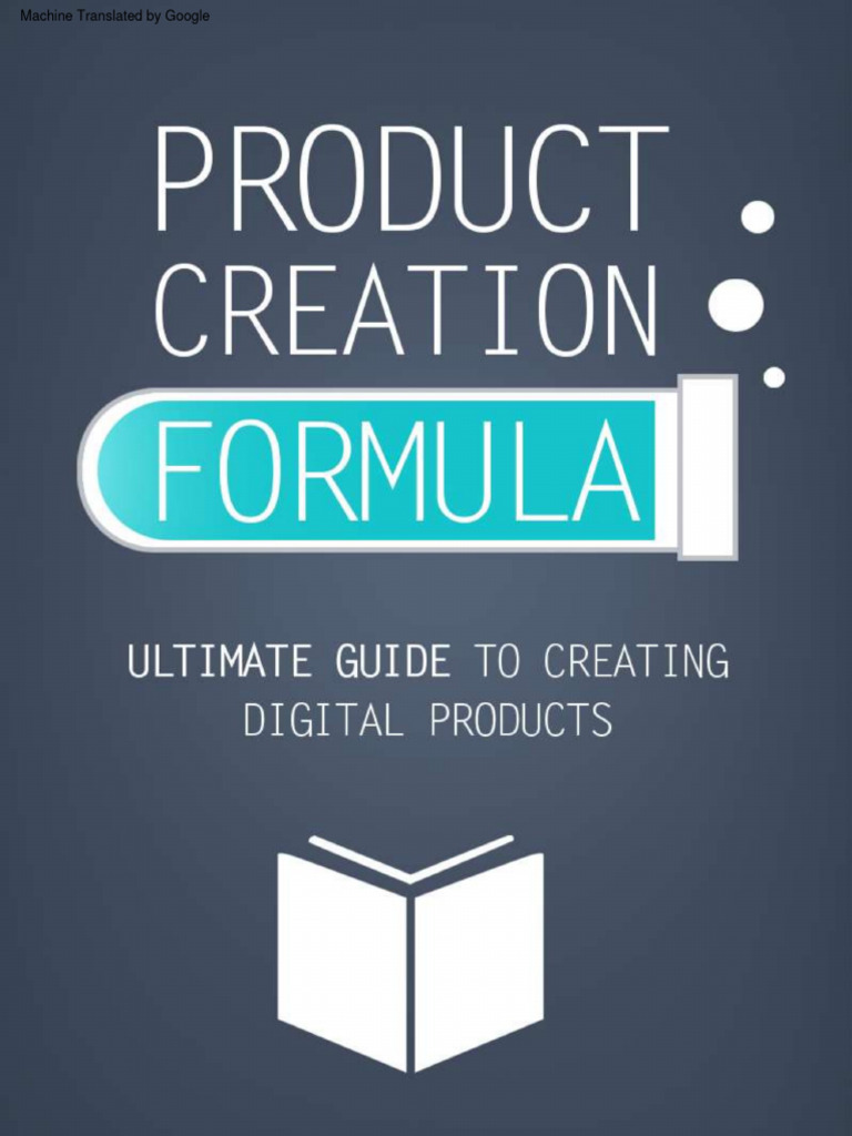 Product Creation Formula | PDF | PCs (computadores) | Marketing