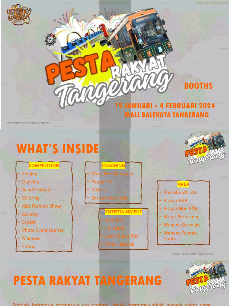 Proposal Booth PRT 2024 | PDF