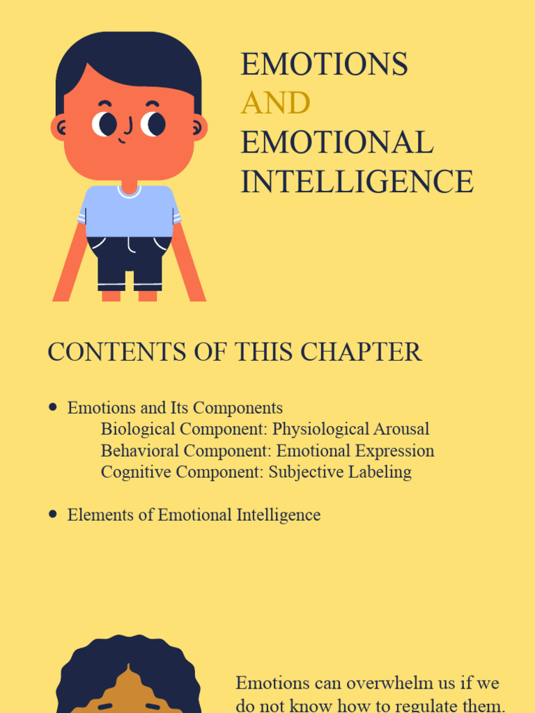 Emotions & Emotional Intelligence Guide | PDF | Self-Improvement