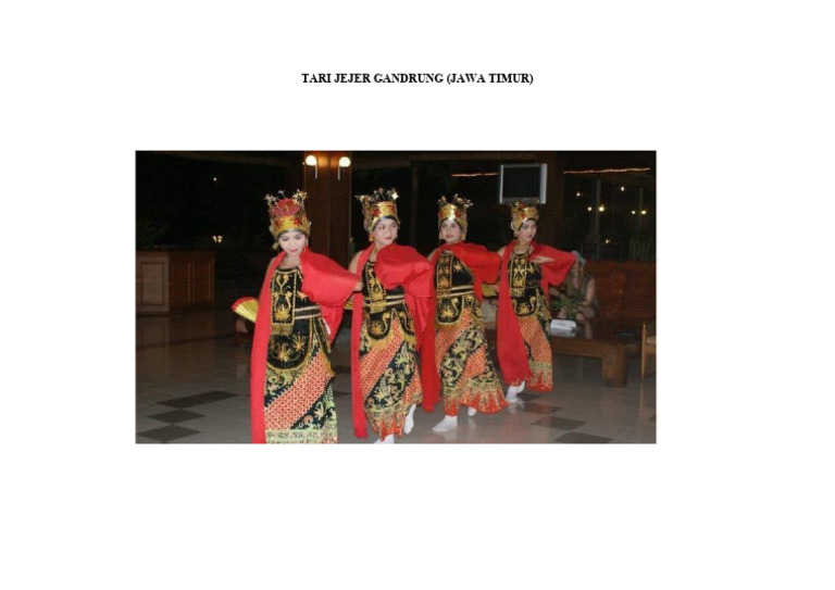 Tari Jejer Gandrung | PDF