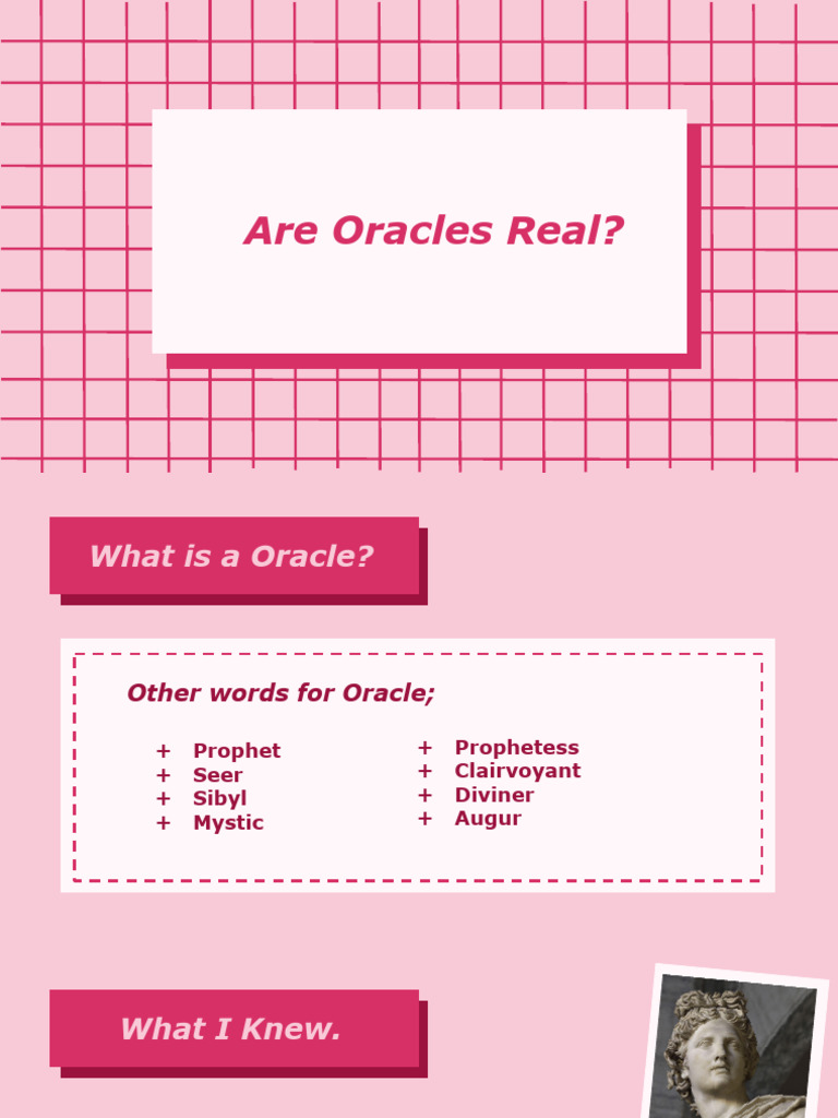 Are Oracles Real | PDF