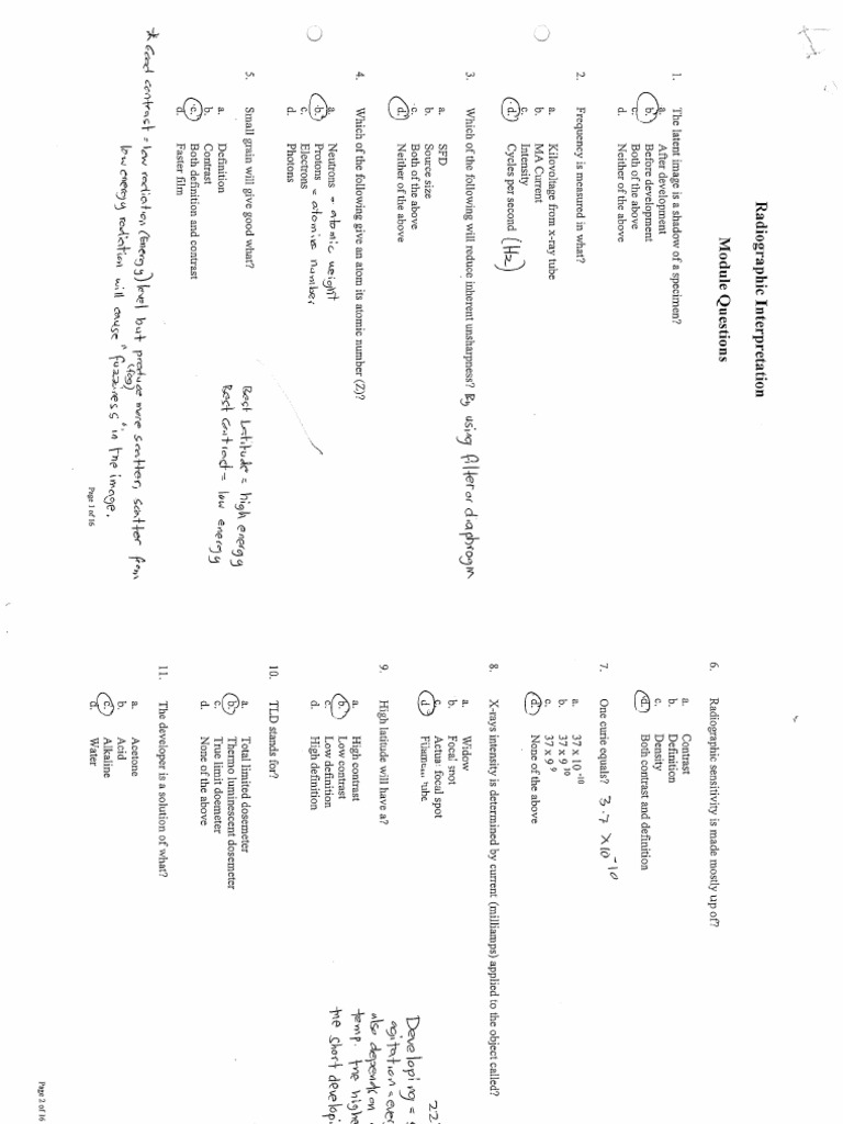 RTFI Questionnaire | PDF