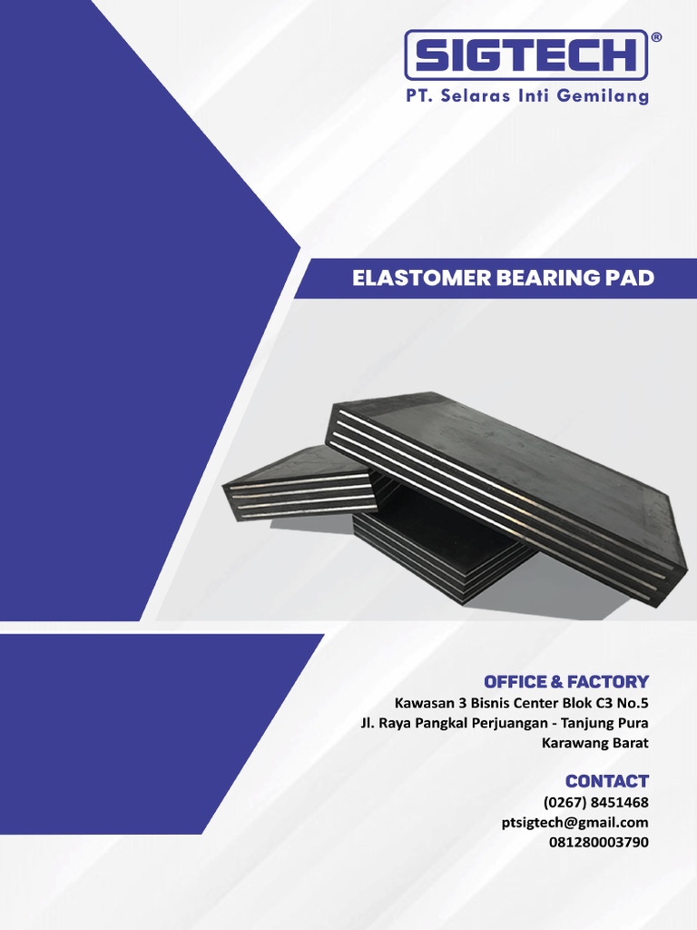 Brosur Elastomer Bearing Pad 2022 | PDF