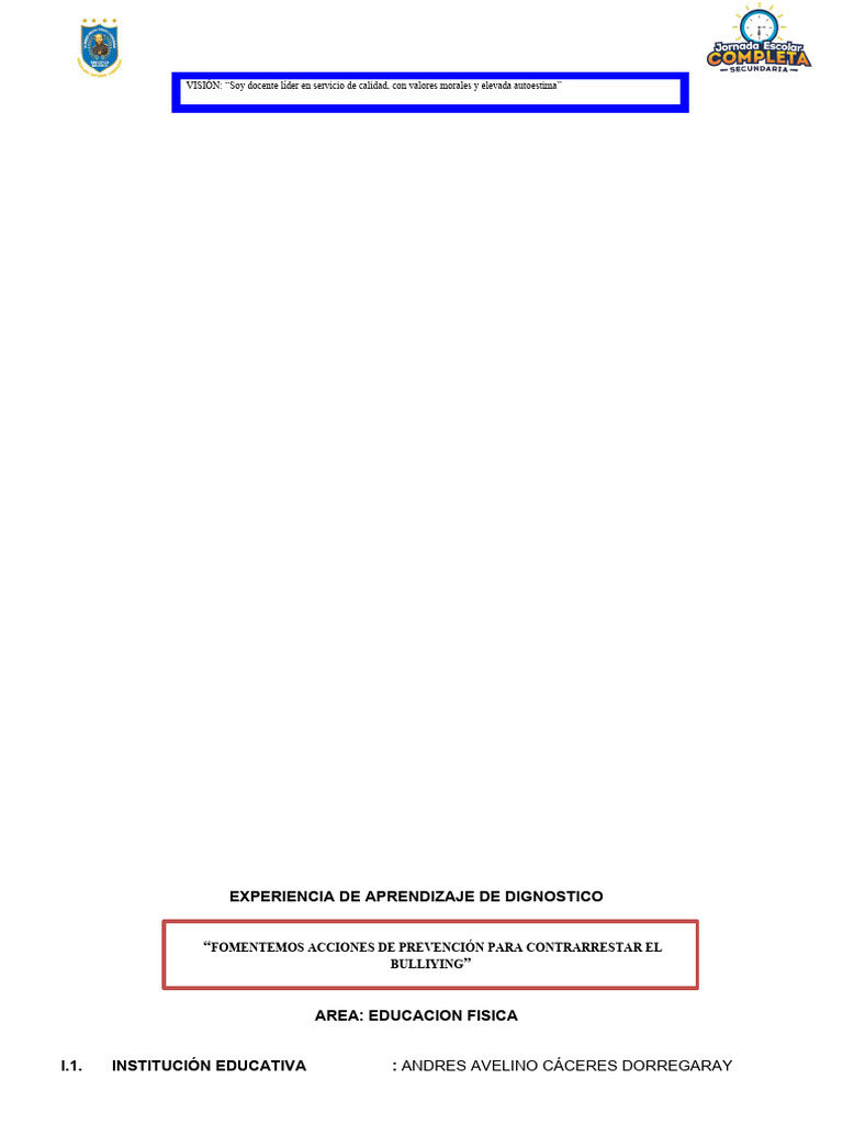 2° Experiencia de Aprendizaje 03 | PDF | Evaluación | Aprendizaje