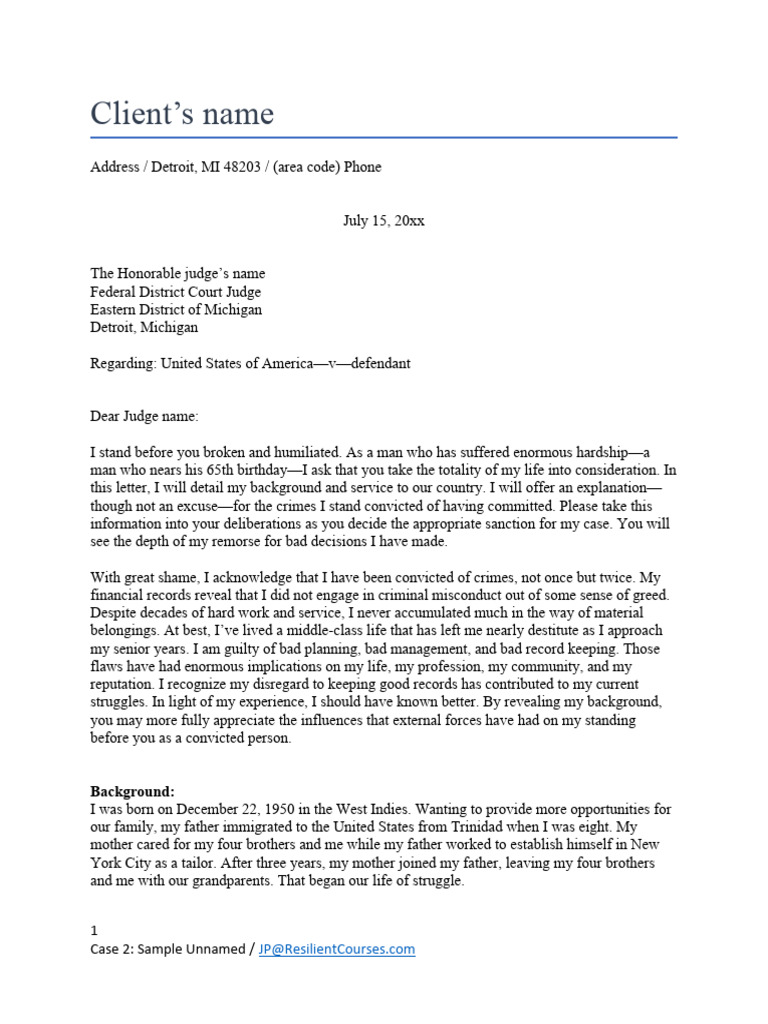 Case 2_Sample Client | PDF | Doctor Of Medicine | Physician