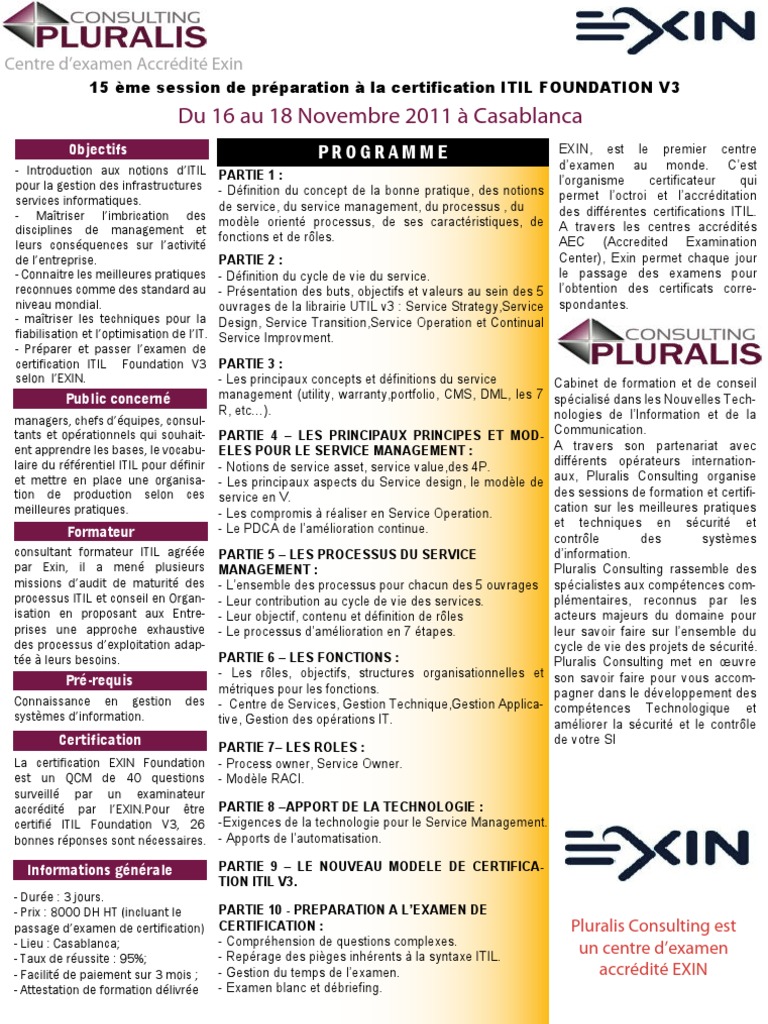 Itil V3 | PDF