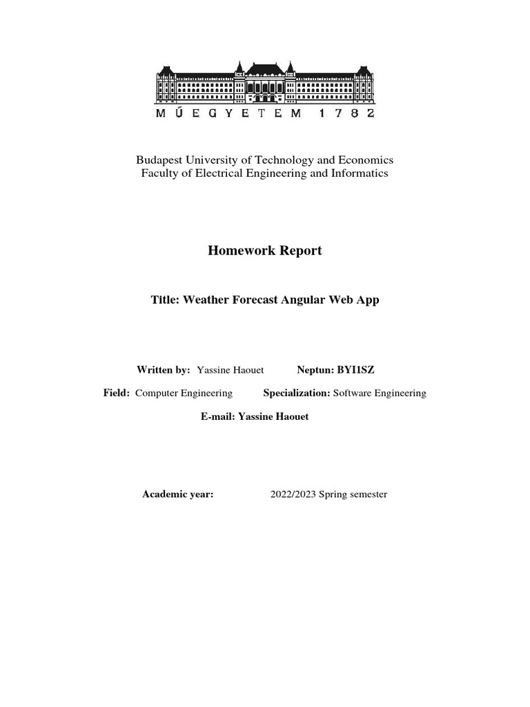 Weather_App_Documentation | PDF | Web Application | Application Software