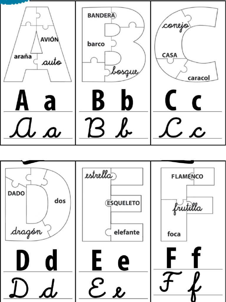 ABECEDARIO IMPRIMIBLE | PDF