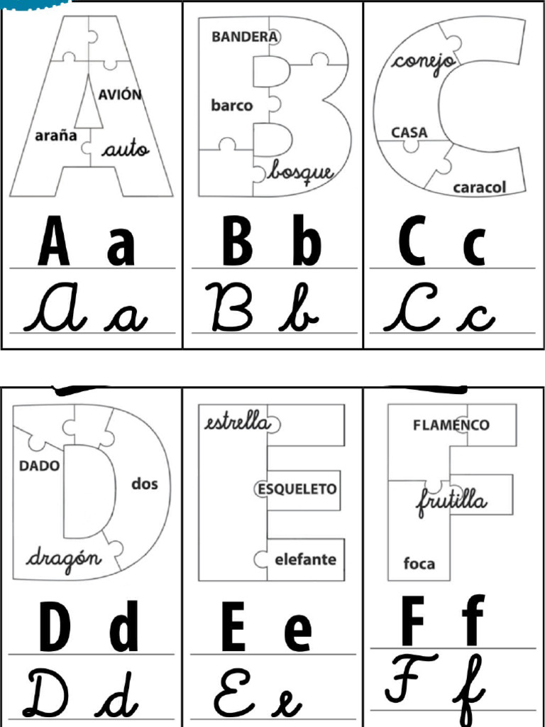 Abecedario Imprimible | PDF