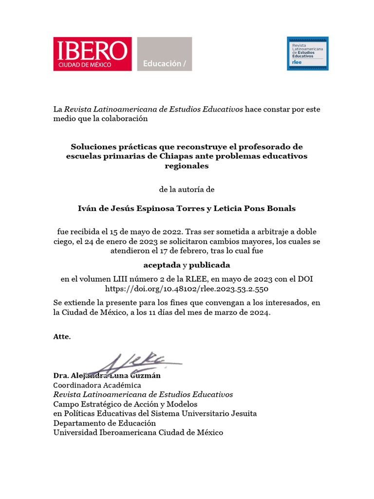 RLEE - Soluciones Prácticas | PDF | Plan de estudios | Conocimiento