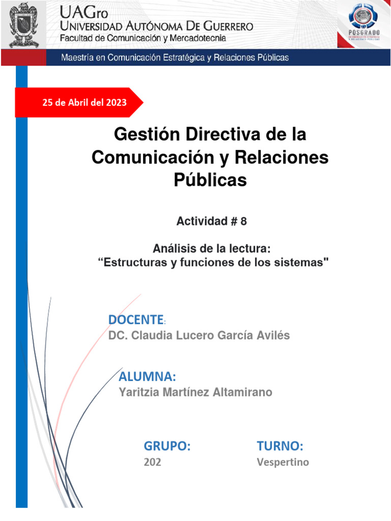 Estructuras y Funciones en Comunicación | PDF | Business