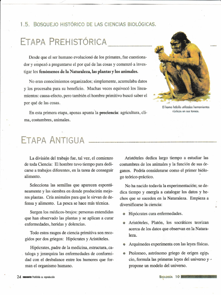 Historia de La Biología | PDF