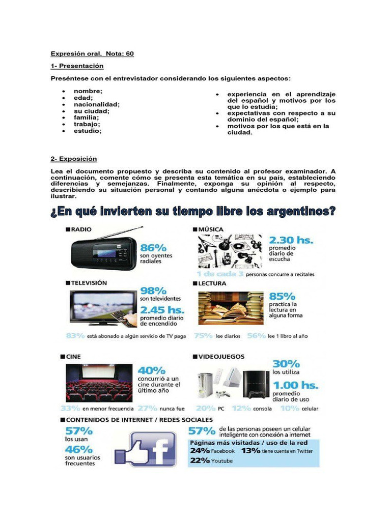 Modelo DUCLE Expresión Oral | PDF