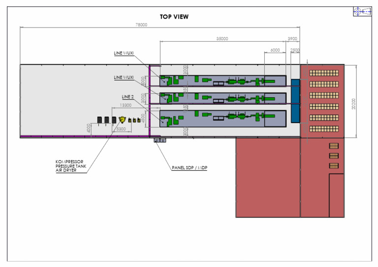 contoh layout pabrik | PDF
