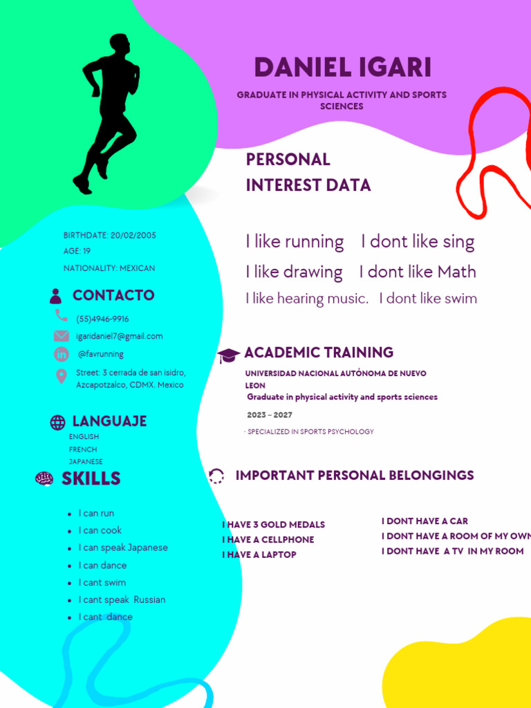 Sports Psychology Student Profile | PDF