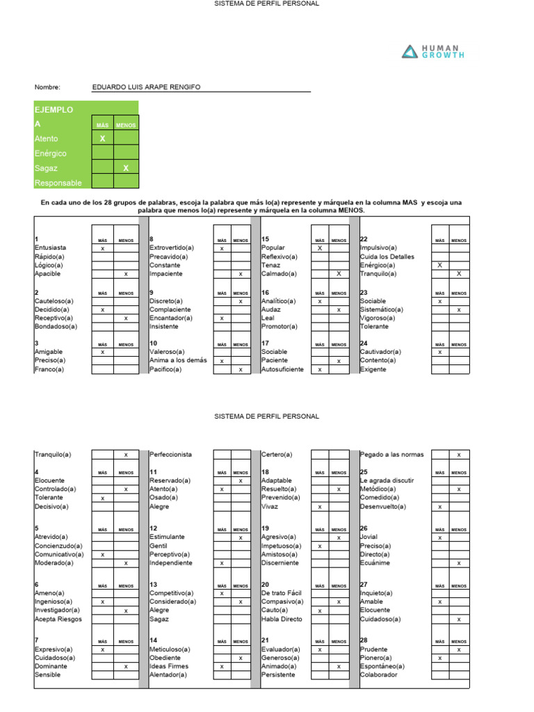 Test Disc 2023 Eduardo Arape | PDF