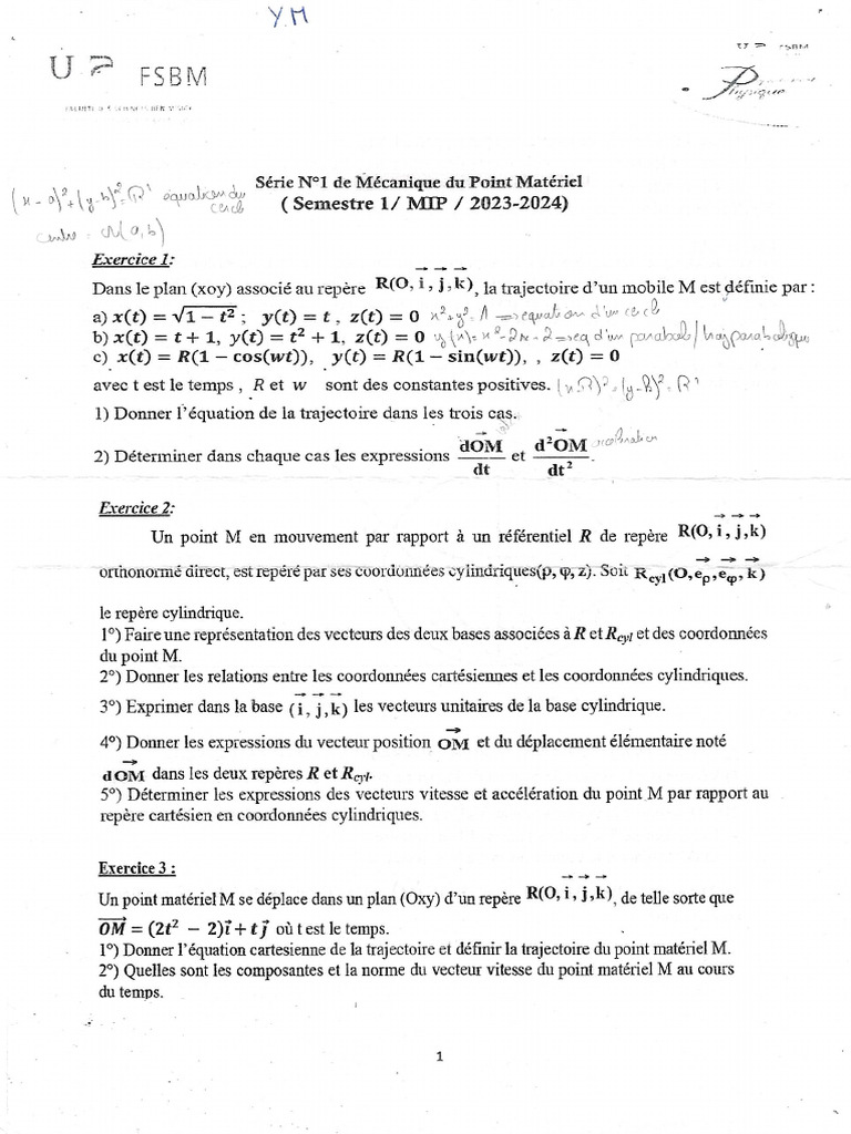 TD1 TD2 TD3 - Enoncés | PDF