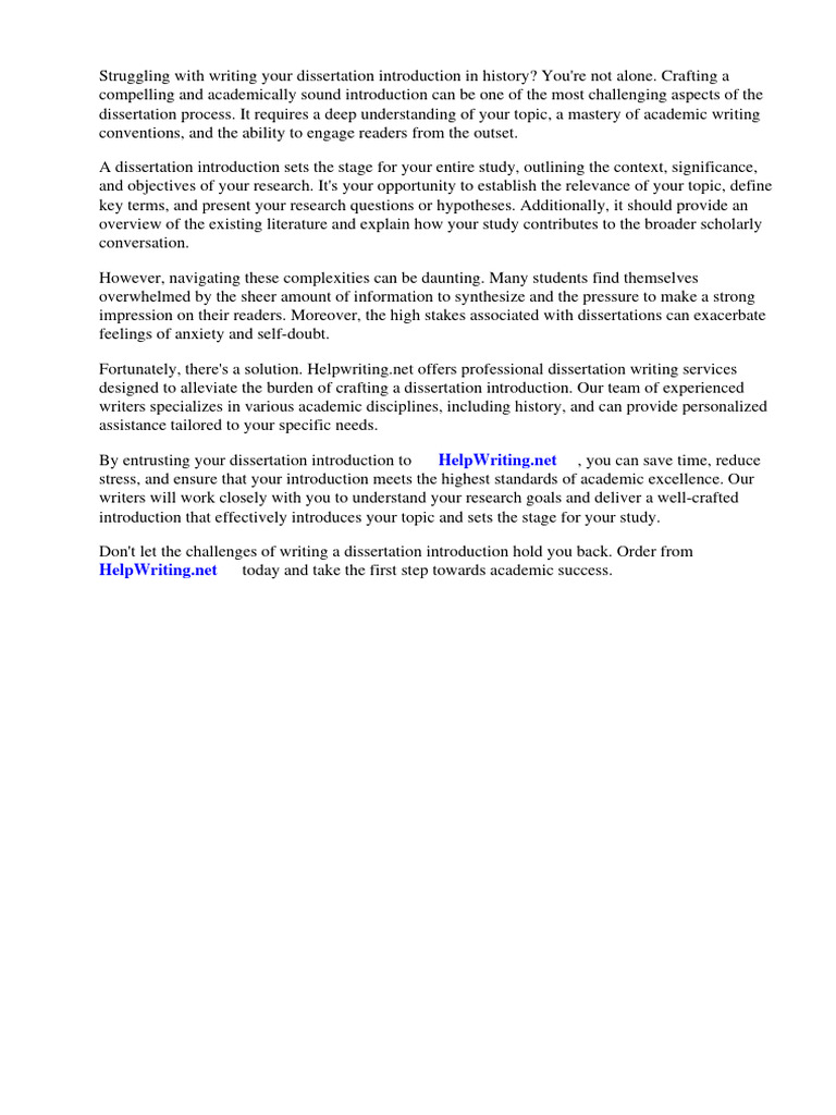 Exemple Dintroduction Dissertation en Histoire | PDF | Refinancing