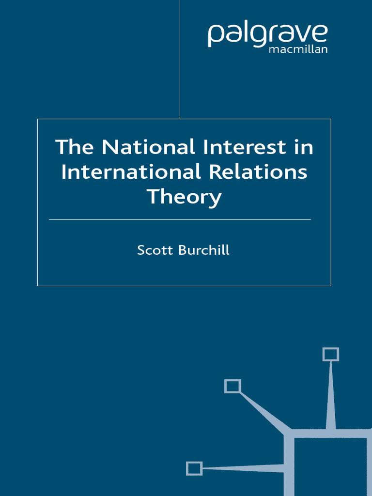 National Interest, Scott Burchill | PDF | International Relations | Theory