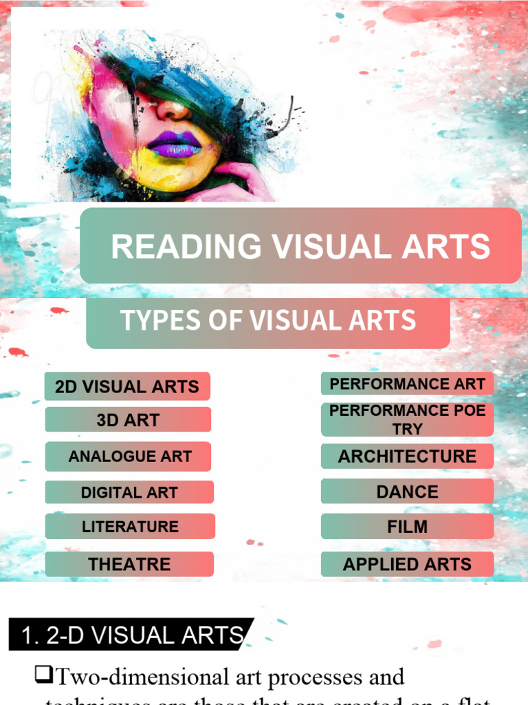 Visual Arts Overview Pdf Cubism Romanticism