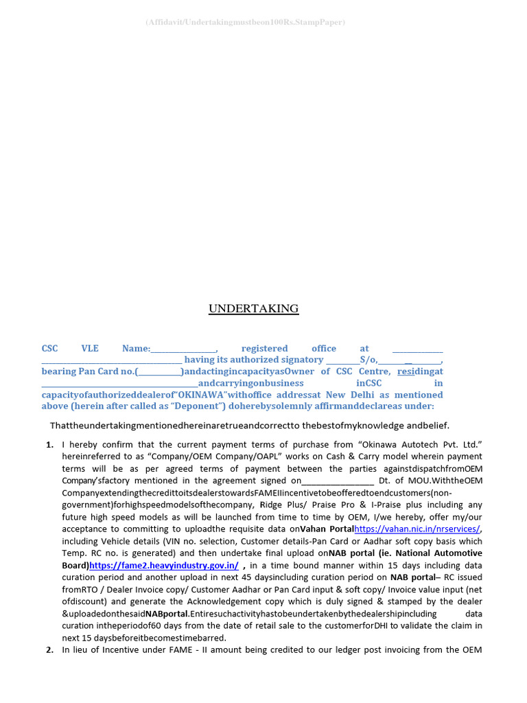 Agreement | PDF | Car Dealership | Debits And Credits